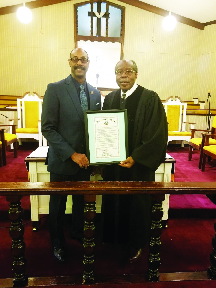Pastor receives recognition – The Copiah Monitor